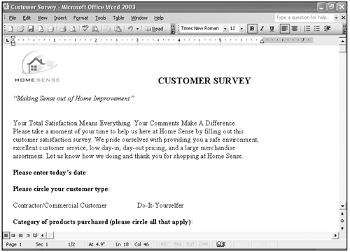 Changing Document Views Show Me Microsoft Office 2003
