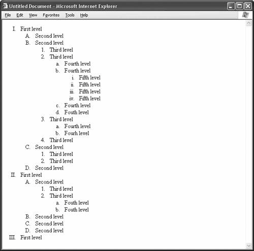 Adjusting List Properties With CSS Web Design Garage