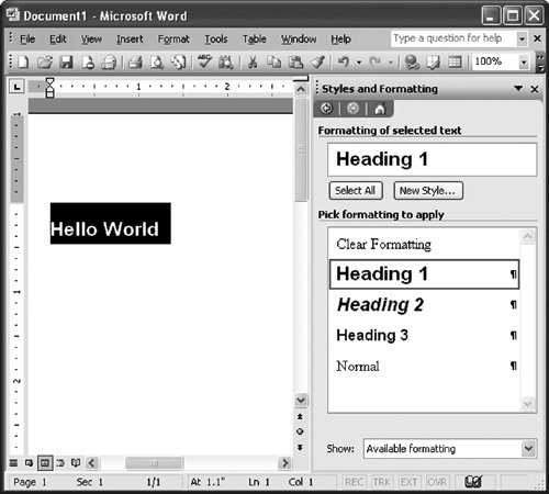 Introduction To The Actions Pane Visual Studio Tools For Office Using Visual Basic 2005 With 