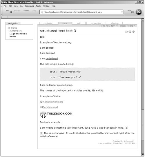 Working With Wikis Plone Content Management Essentials