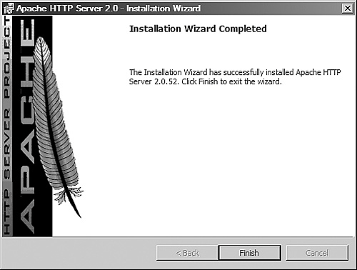 Installing Apache on Windows | Sams Teach Yourself PHP, MySQL and ...