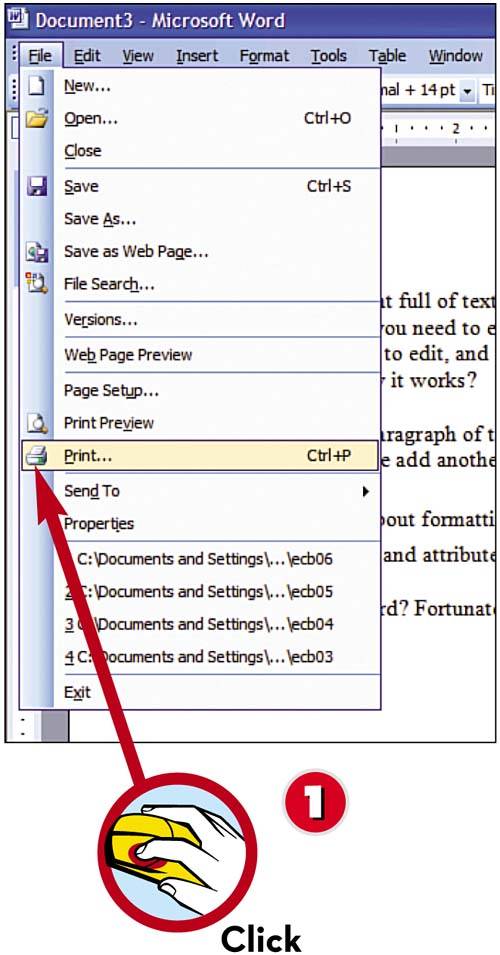 PRINTING A DOCUMENT Easy Computer Basics Windows 7 Edition PRINTING A DOCUMENT Easy Computer Basics Windows 7 Edition