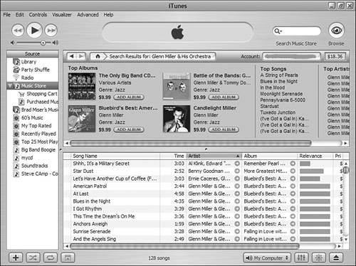 Linking Your Music Library With The ITunes Music Store IPod And 